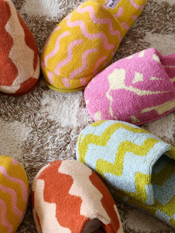 Ripple Terry Slippers - Woodend General