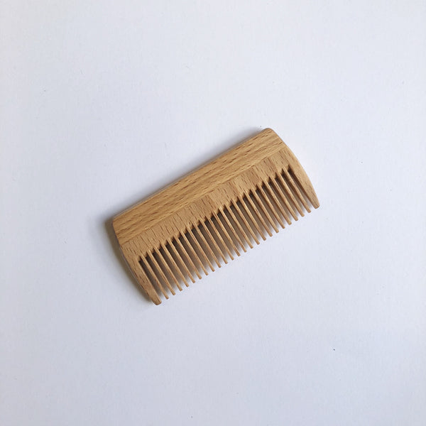 Beechwood Beard Comb - Woodend General